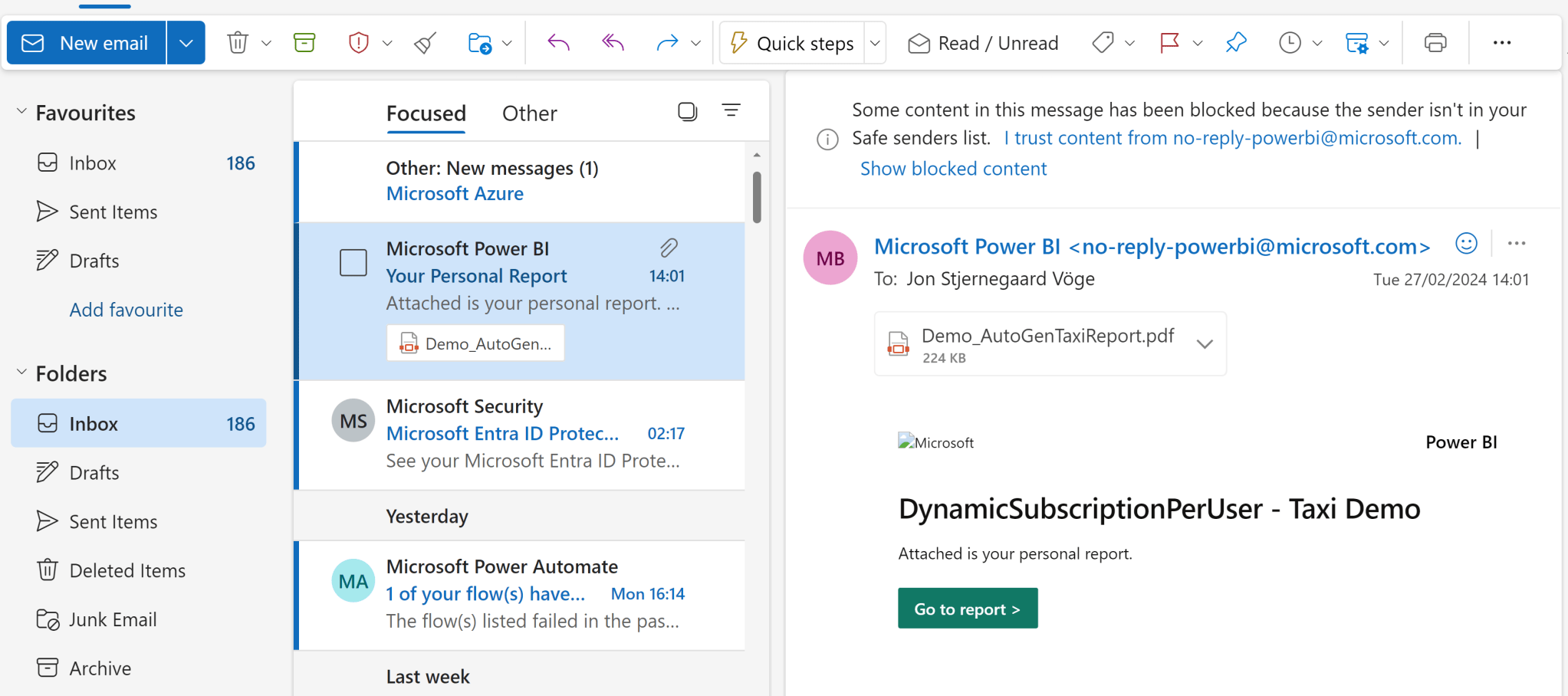 A deep dive in the new Dynamic Subscriptions for Power BI Reports ...