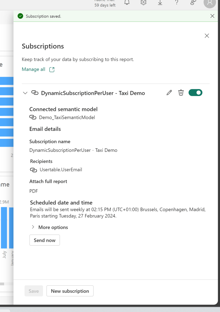 A deep dive in the new Dynamic Subscriptions for Power BI Reports ...