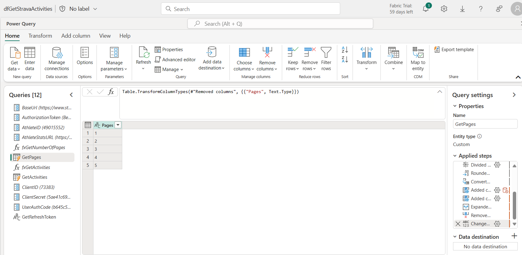 Ingesting API data to Microsoft Fabric with low-code Dataflows: A ...