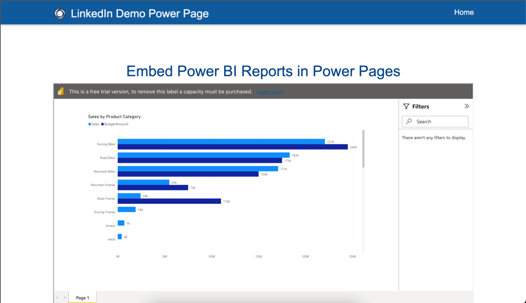 Share Power BI Reports with External Users using Power Pages and Power ...