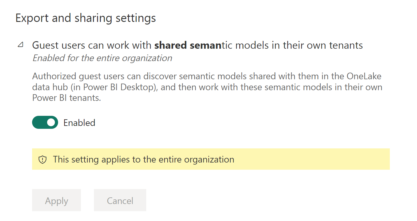 How to share Fabric / Power BI Semantic Models with External Users ...