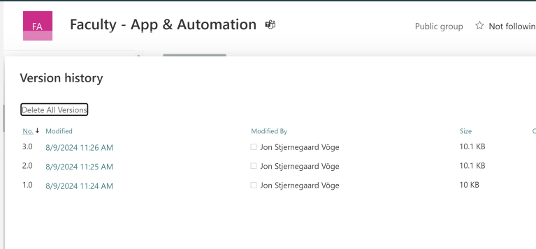 The simplest Version Control setup possible for Power BI: Sharepoint ...