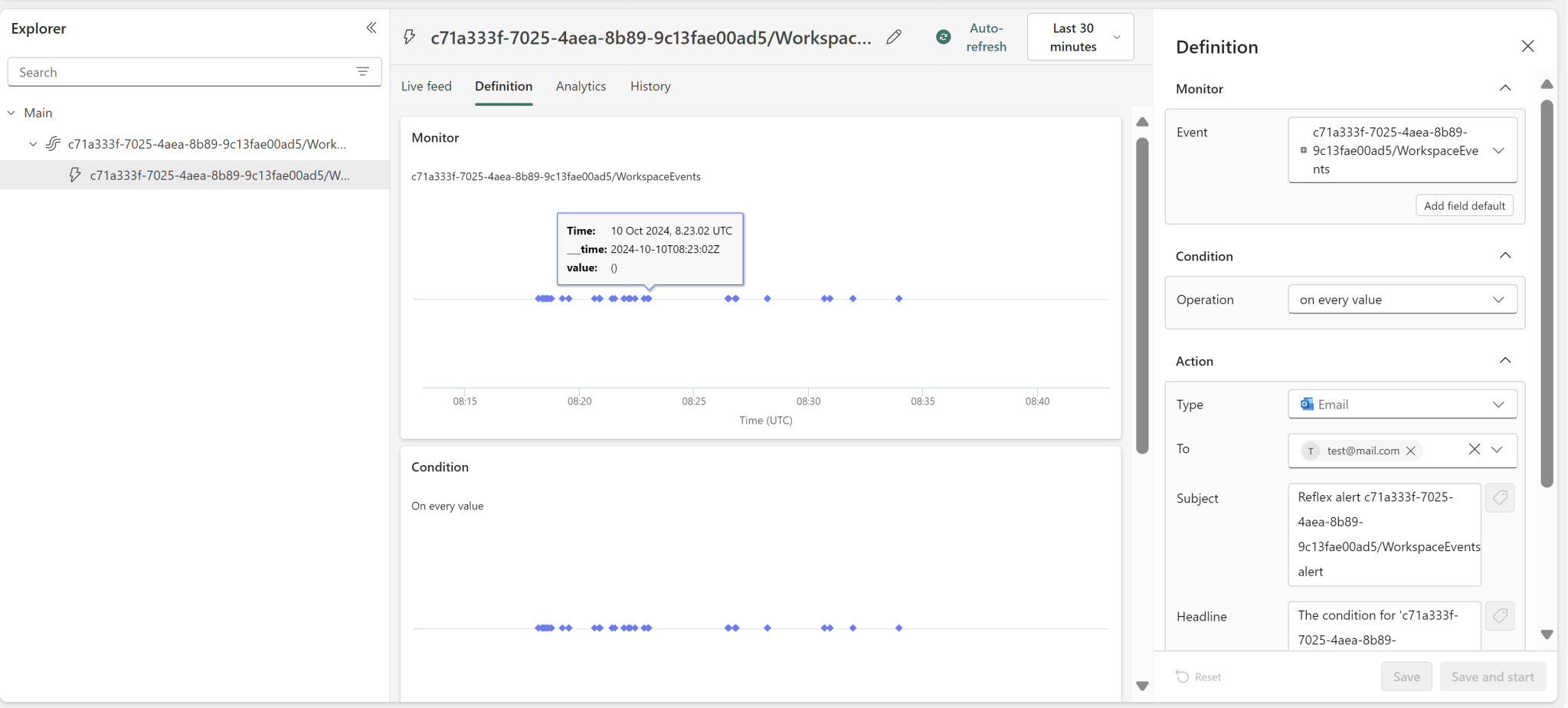 Monitoring Fabric Workspace Item Events w. Data Activator / Reflexes ...