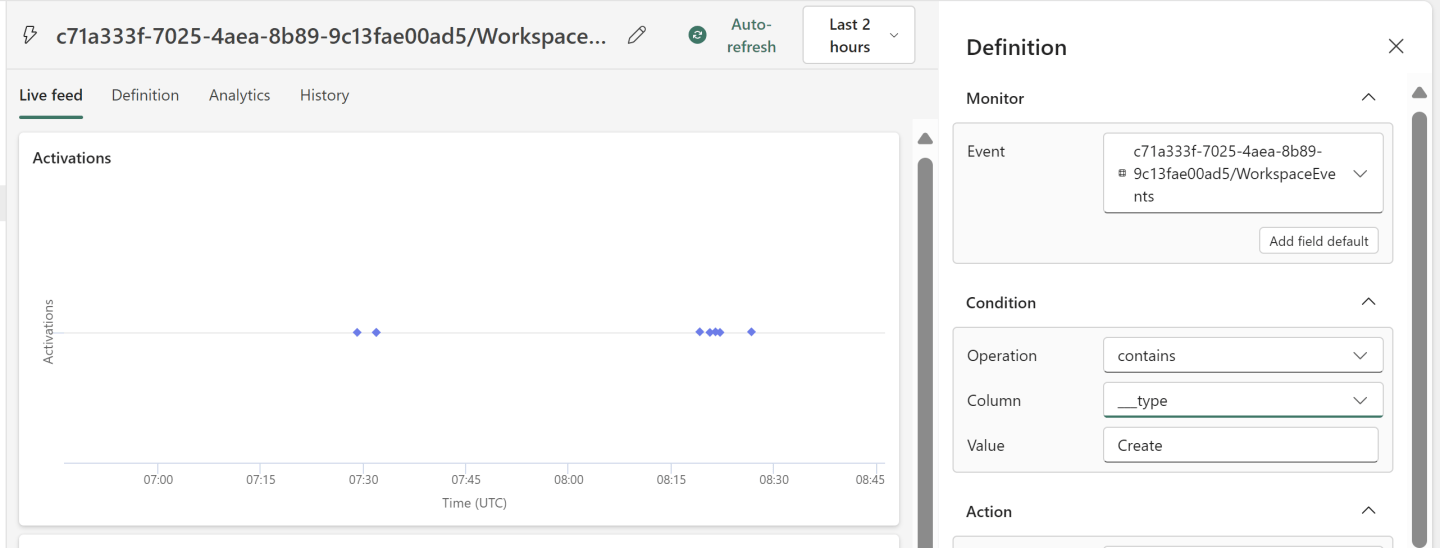 Monitoring Fabric Workspace Item Events w. Data Activator / Reflexes ...