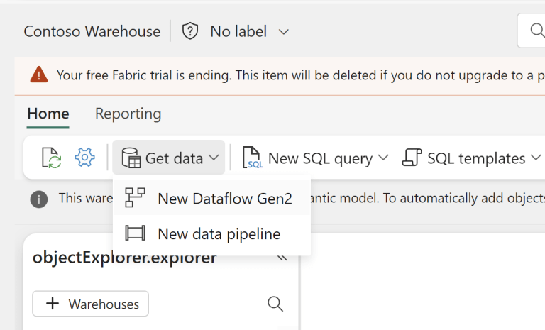 Fabric Quick Tips – Dataflow Gen2 Default Data Destinations – Downhill Data
