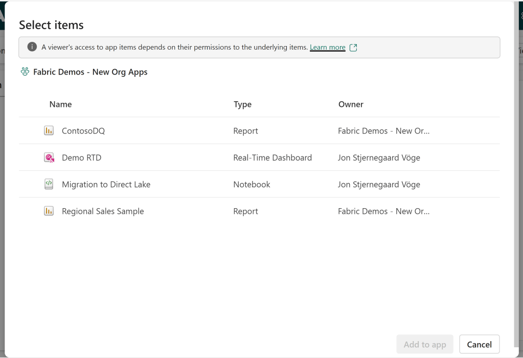First look at the new Organizational Apps for Power BI / Fabric ...